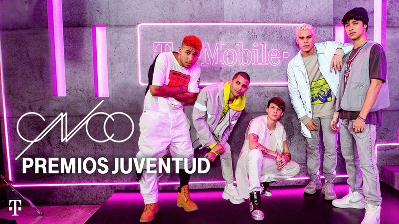 CNCO muestra su amor a sus fans durante los Premios Juventud 2019 ...