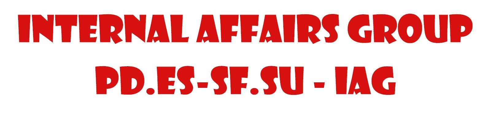 Internal Affairs Group (PD.ES-SF.SU) | Internal Affairs Group - Отдел ...